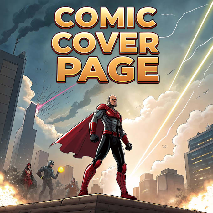 Do comic cover page design by Darothius | Fiverr