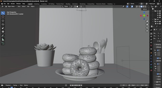 Create low poly 3d models or beginner animations in blender by ...