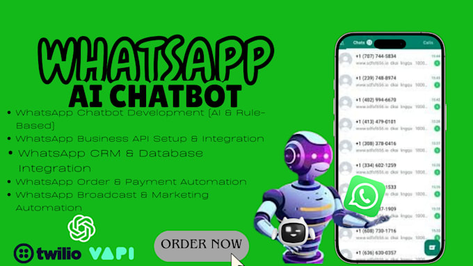 Develop whatsapp ai chatbot automate workflows and debug n8n flows by ...