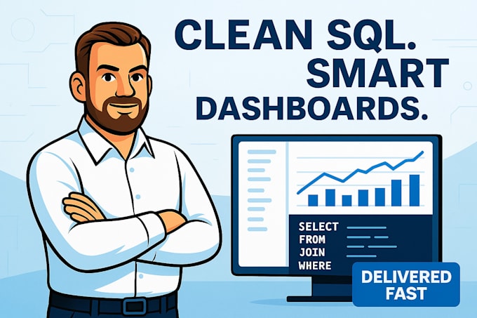 Build powerful dashboards and automate your data workflows using dbt and sql by Guidovries | Fiverr