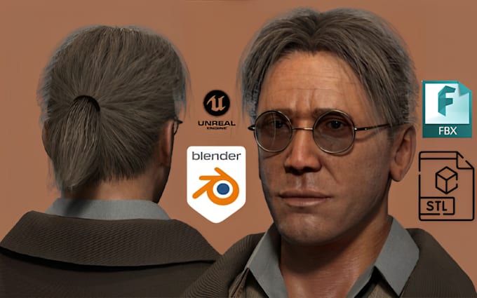 Realistic 3d unity character metahuman maya animation stylized model ue5 game by Axel_pasch | Fiverr