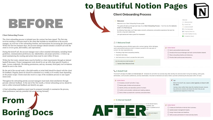 Redesign your boring documents into beautiful notion pages by Notionary ...