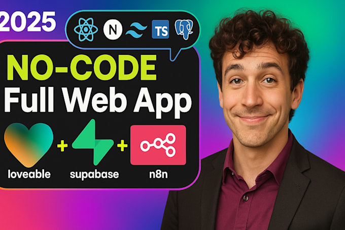 Be your ai website builder with supabase, n8n, gohighlevel and vercel integrate by Trey_wolfy ...