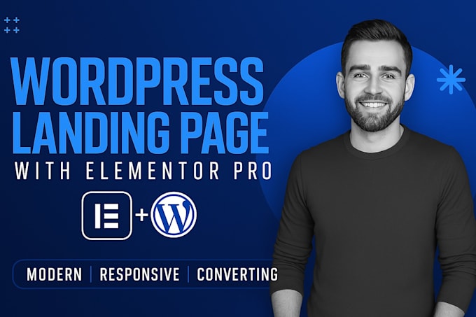 Build responsive wordpress website and elementor pro landing page design by Techrevange_dev | Fiverr