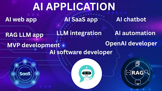 Build ai saas web app, rag llm app, ai chatbot, ai mobile app, ai ...