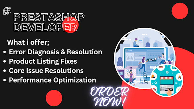 Fix any kind of error and issues in prestashop, product listing, prestashop core by Muhaammaddev ...