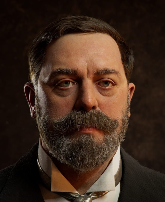 Realistic 3d metahuman character modeling 3d sculpting xgen hair unreal ...