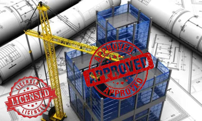 Do architectural stamp, structural stamp, mep, set of drawings for city ...