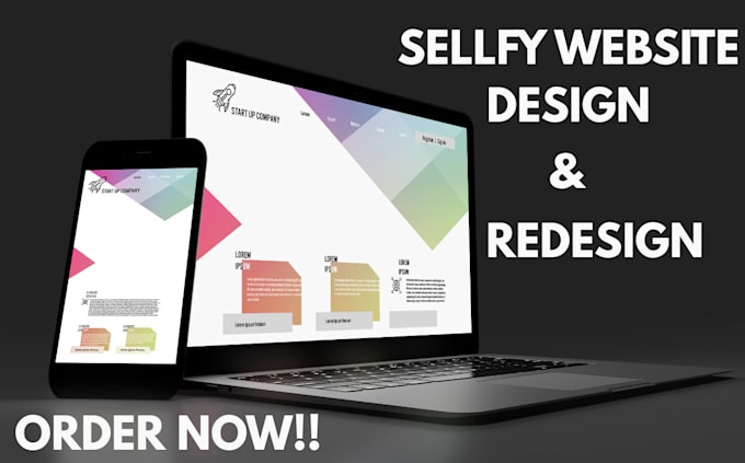 Create sellfy store, design sellfy store and redesign sellfy store by ...