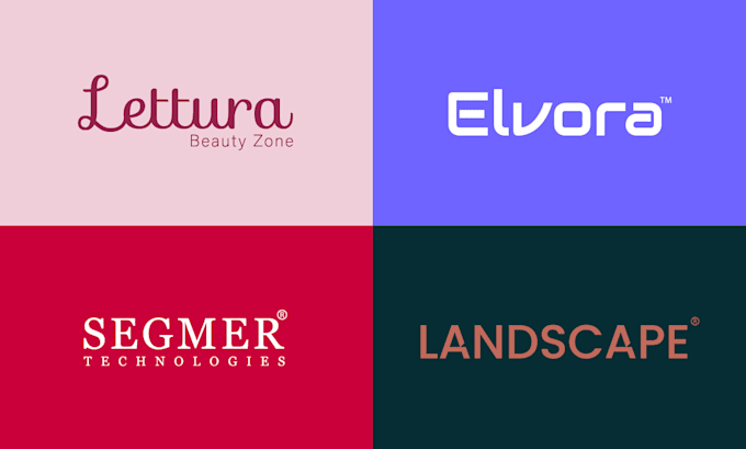 Create modern minimalist wordmark logo design by Mahedishayek | Fiverr