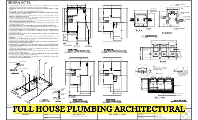 Draw architecture mep hvac electrical and plumbing permit drawings by ...