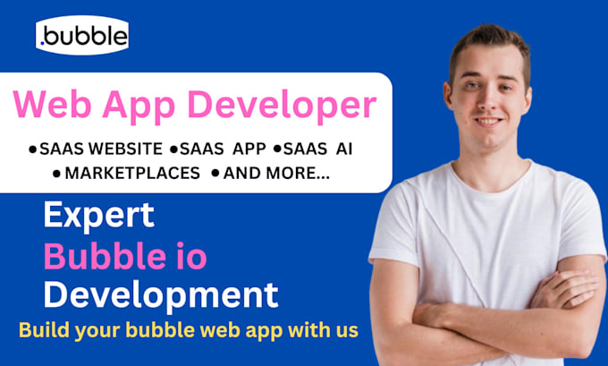Develop a custom bubble io website, bubble app, saas ai website, saas app by Kh1_studios | Fiverr