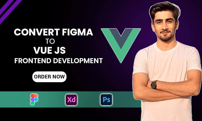 Convert figma to vue with tailwind and reusable components by Tayyabcode01 | Fiverr
