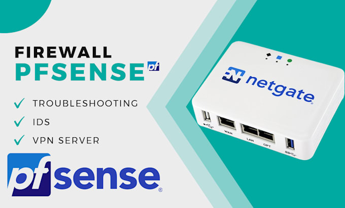 Install Configure And Troubleshoot Pfsense Firewall By David Jo27 Fiverr