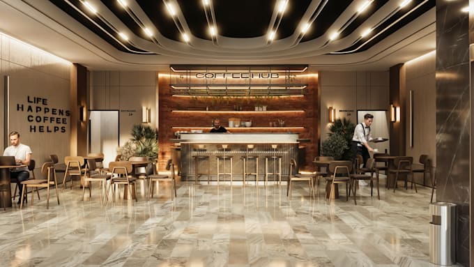 Do architectural design exterior interior rendering house commercial modeling by Jamesstudio99 ...