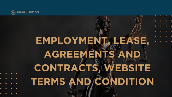 Draft commercial lease agreement employment agreement website terms ...