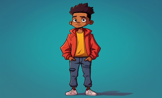 Illustrate your unique 2d character in digital style by Gavi00purchase ...