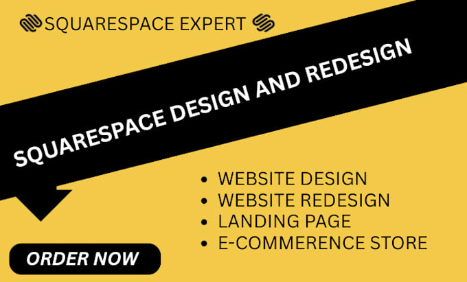 Design and redesign squarespace by Rawlins_ansel | Fiverr