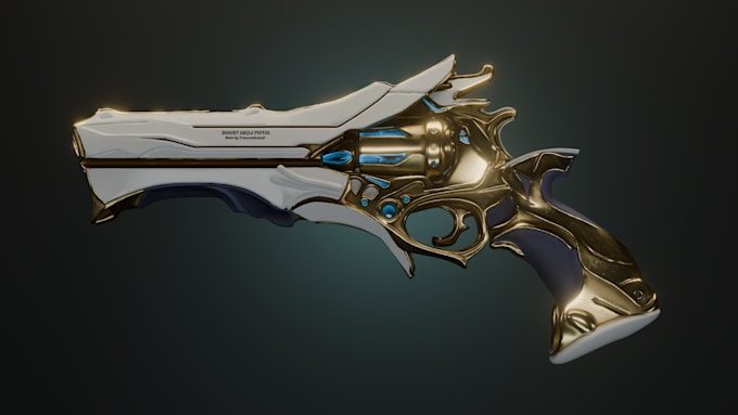 Model game ready stylized or realistic 3d weapons and props by ...