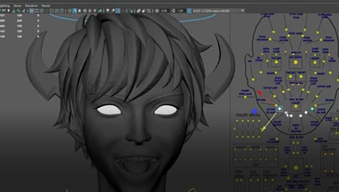 Vtubing,ue5 face rig,obs,luppetx facial tracking,blendshape,3d ...