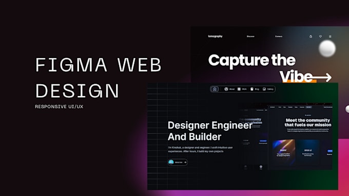 Create custom figma web design for you by Kinshukagarwal1 | Fiverr