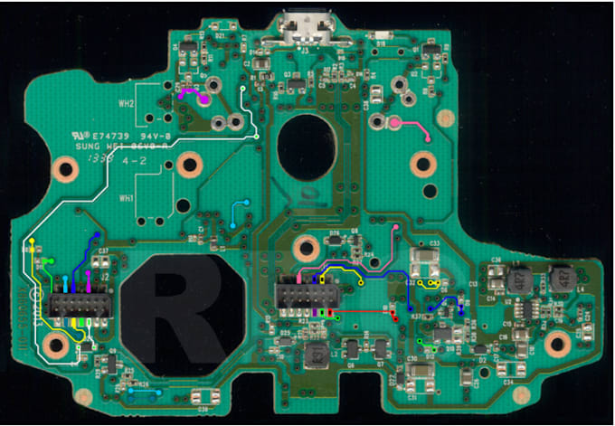 Pcb design schematic diagram pcb layout ready for manufacturing using ...