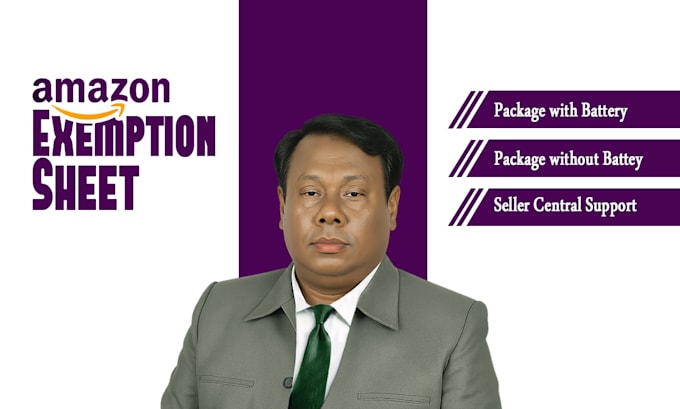 Create amazon hazmat exemption sheets for battery product by Muhammadarif288 | Fiverr