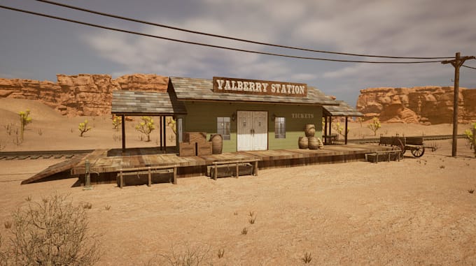 Build low poly or realistic vrchat,unity, unreal, godot worlds with ...