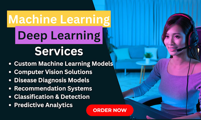 Build machine learning, deep learning project in python by Mhn727 | Fiverr