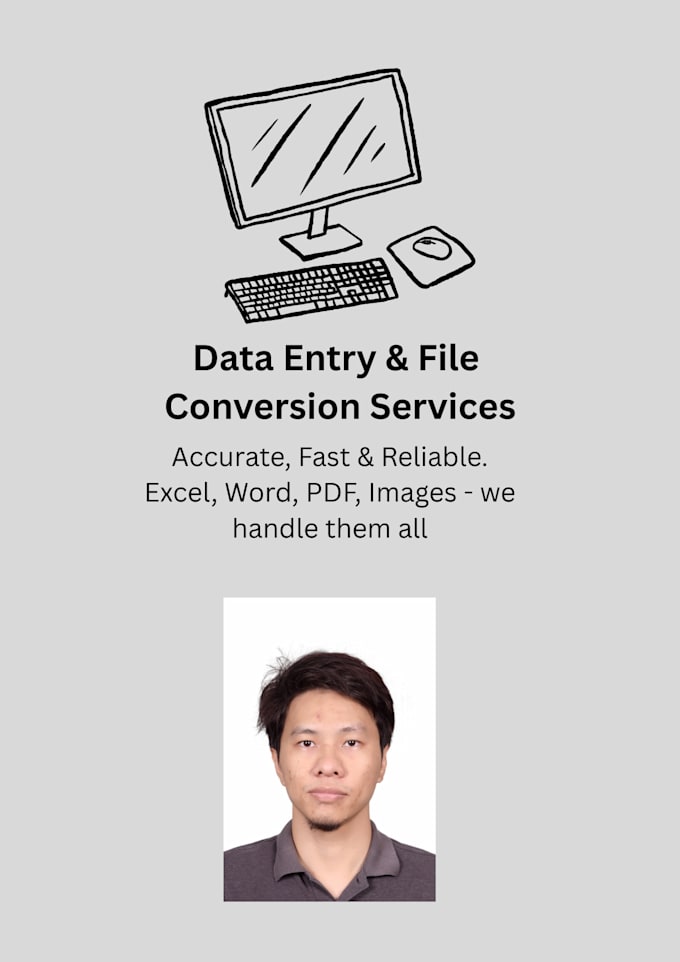 Do data entry and data typing by Muzocr | Fiverr