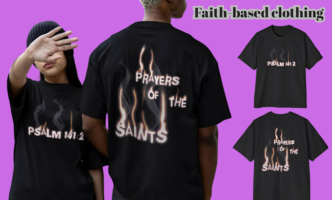 Make christian t shirt design bible verse church religious typography ...
