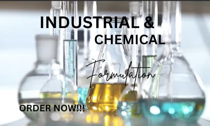Develop industrial and chemical formulation of any product by John ...