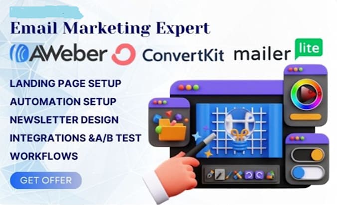 Setup welcome email newsletter automation and campaign management by ...