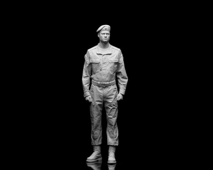 Sculpt a model for 3d realistic character,dnd miniatures,medievail ...