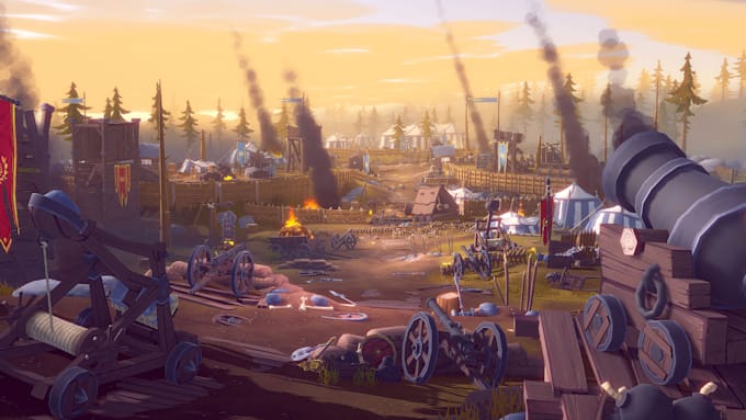 Create a 3d game environment, game asset, terrain level design in unity or ue5 by Kenneth ...