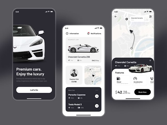 Ride hailing app, carpooling app, electric vehicle taxi app by Zebedeel ...