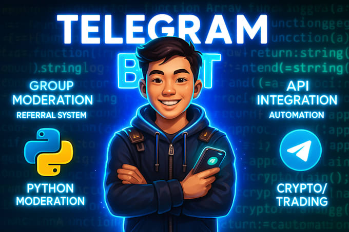Build advanced telegram bots with ai features by Samandareo7 | Fiverr