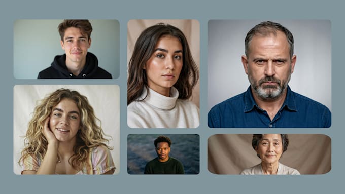 Generate a realistic ai portrait for you in different sizes by Orps35 ...