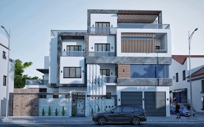 Remodel 3d exterior villa house,multil storyhouse, interior layout ...