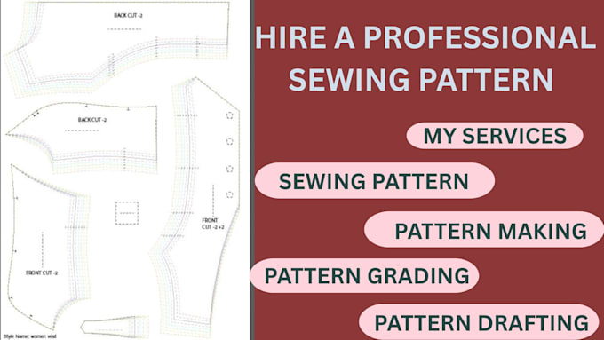 Create sewing pattern maker and pattern grading for any type of garment ...