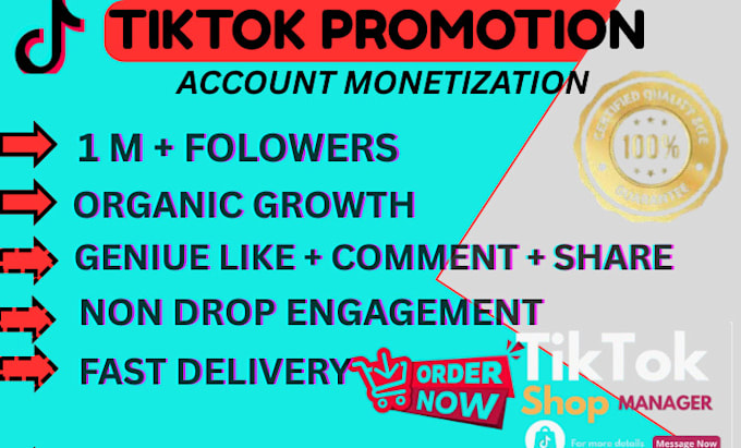 Do viral promotion tik tok account, tik tok video growth to 10ms gifter ...