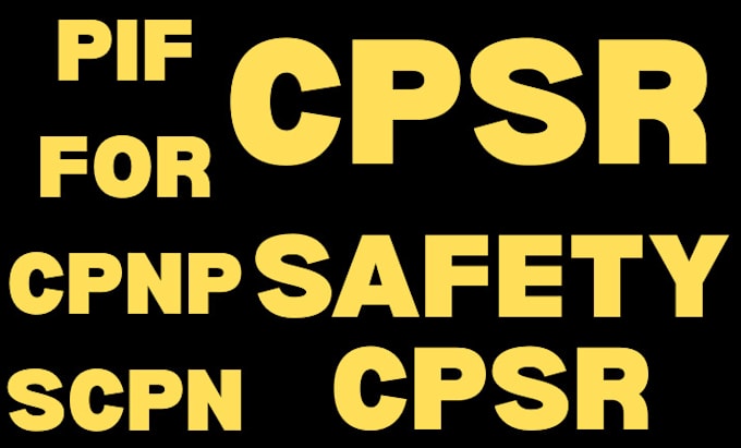 Do cosmetics product safety cpsr and pif for cpnp scpn by Expert_nichole_ | Fiverr
