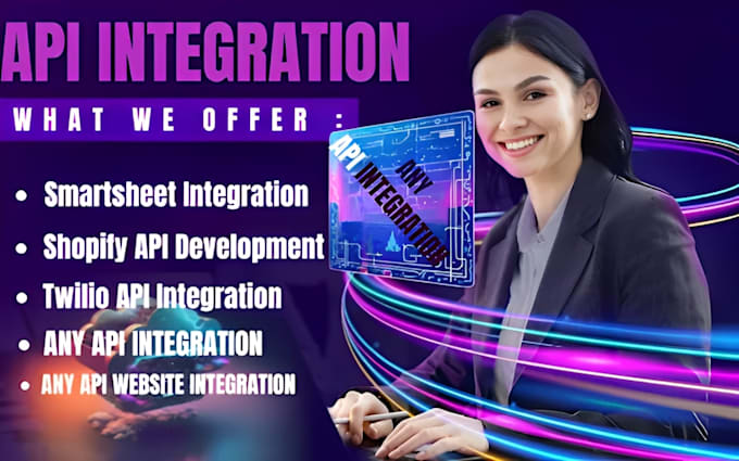 Develop setup custom api integration twilio api integrate api ...