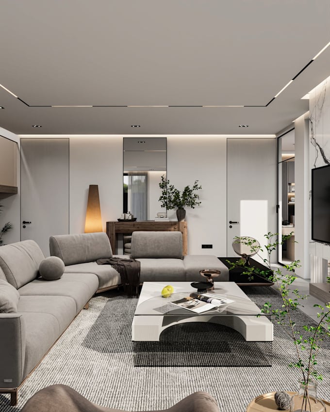 Create 3d exterior, interior views with high end renders by Arbaazhamza ...