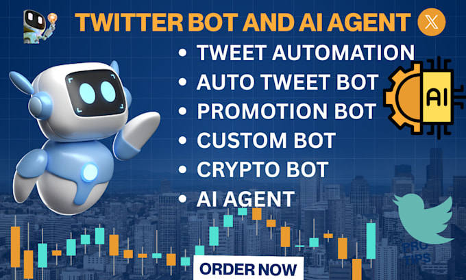 Build custom twitter bot ai agent tweets automation openai chatgpt grok ...