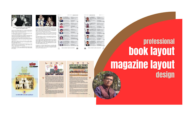 Design professional book or magazine layout by Pmbiplob1278 | Fiverr