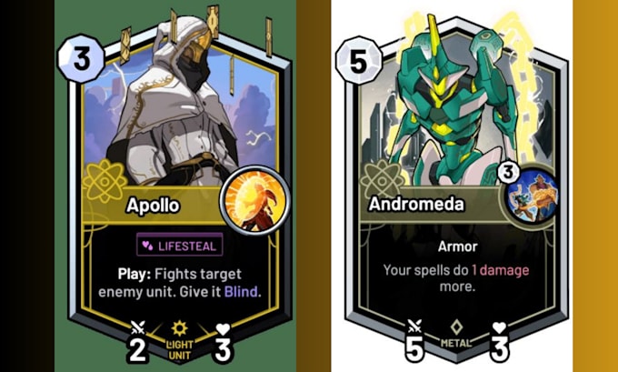 Do custom trading card game design tcg card template dnd ttrpg frame ...