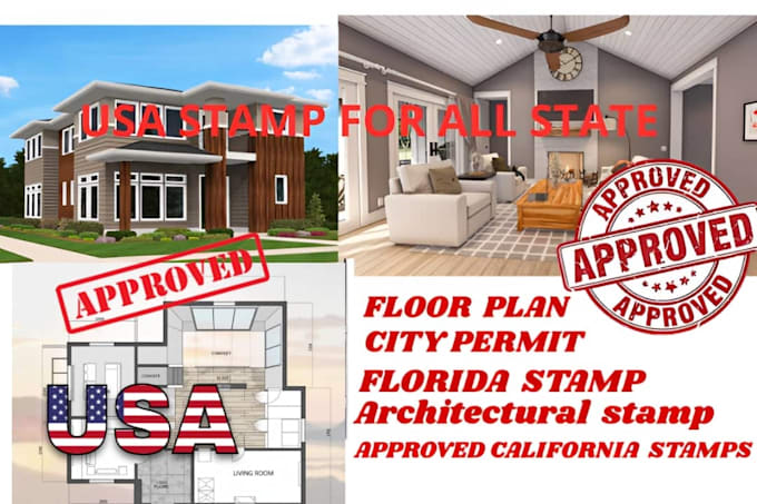 Draw architectural stamp fl city permit construction, review ...