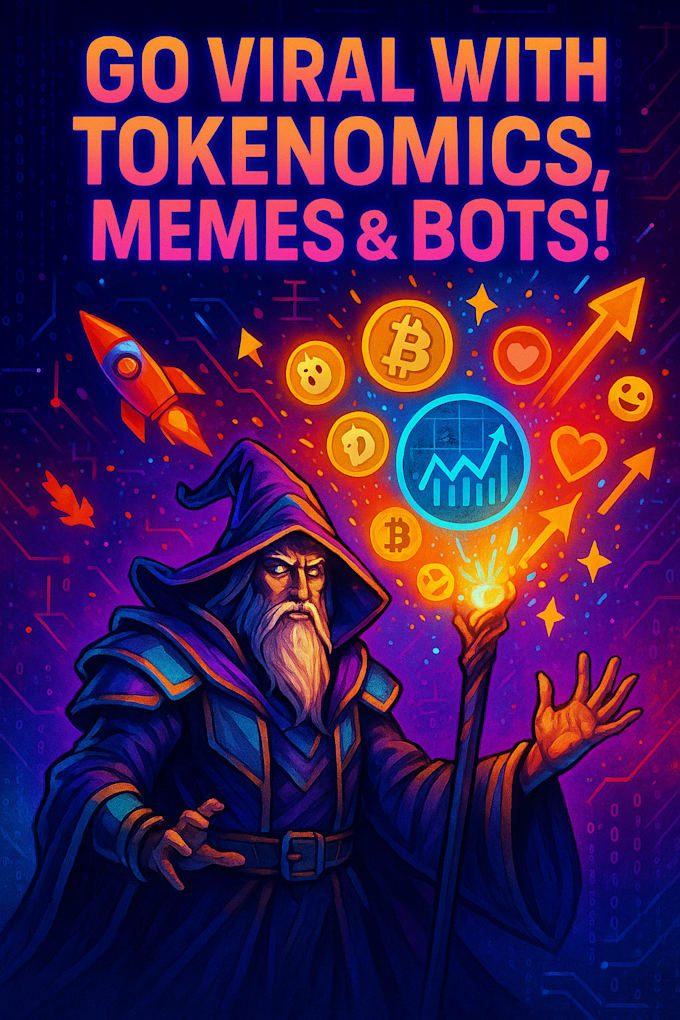 Help you go viral with tokenomics, memes and telegram bot by ...