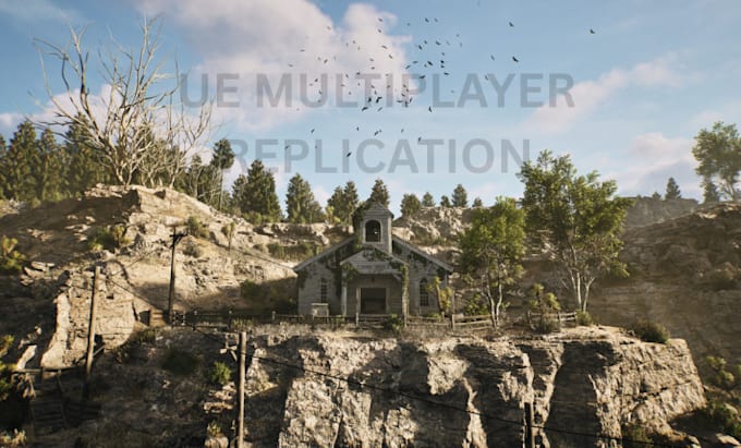 Develop unreal engine multiplayer replication, unreal engine game development by Zeallouss | Fiverr